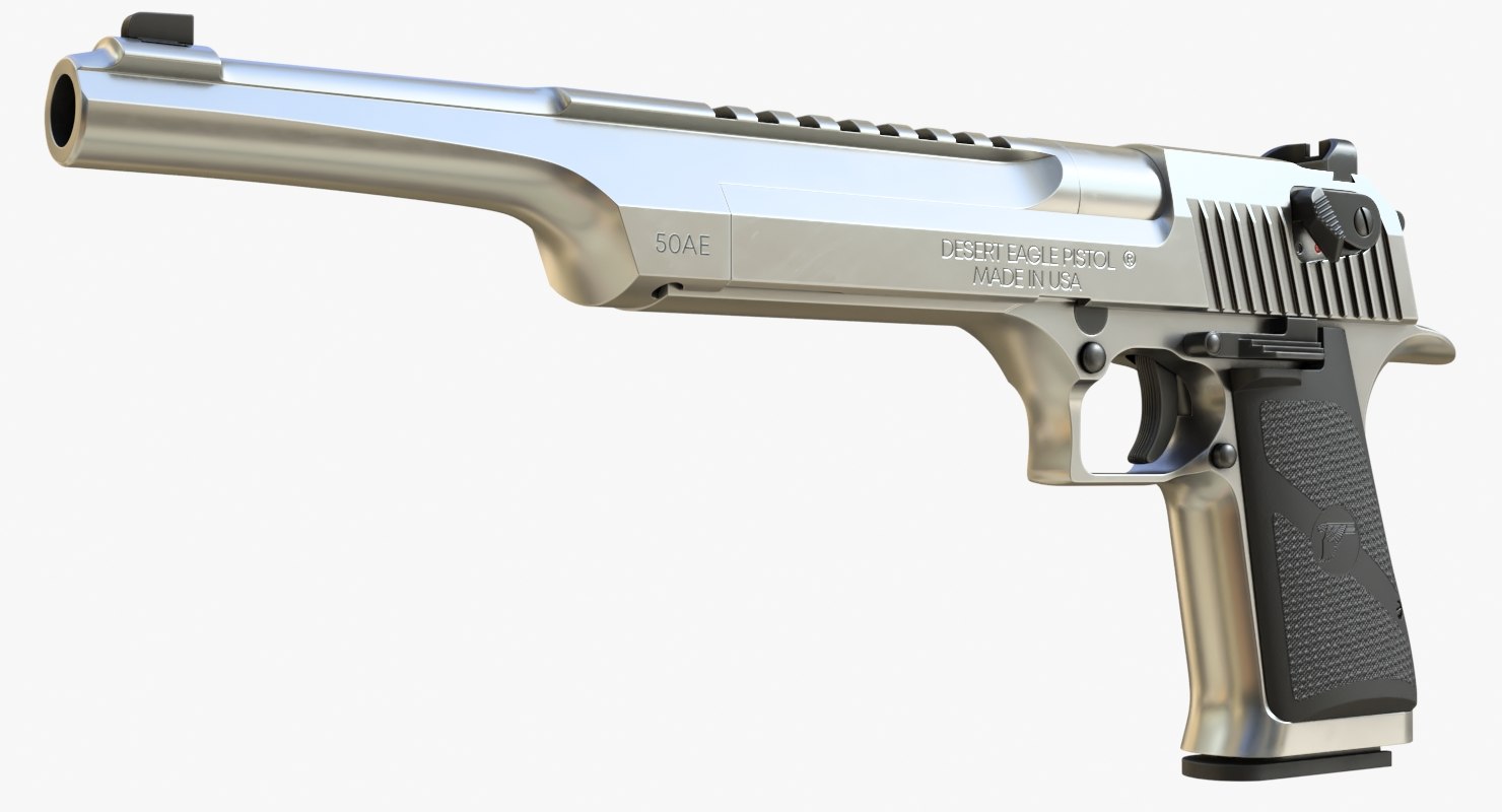 3D desert eagle mark xix - TurboSquid 1282745