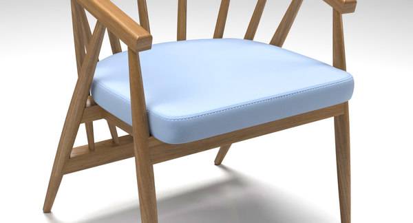 Realistic chair vivien 3D - TurboSquid 1282851