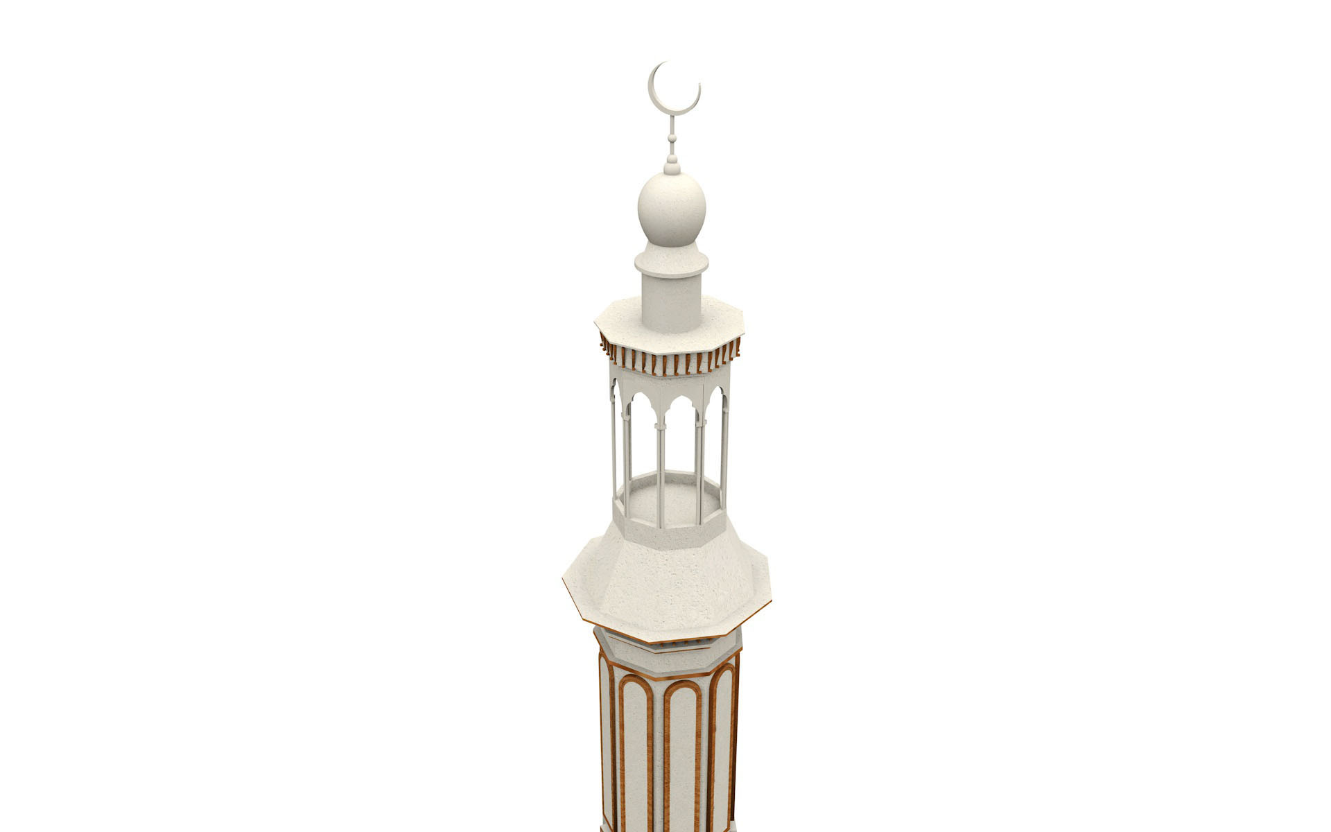 3D model minar mosque - TurboSquid 1282852
