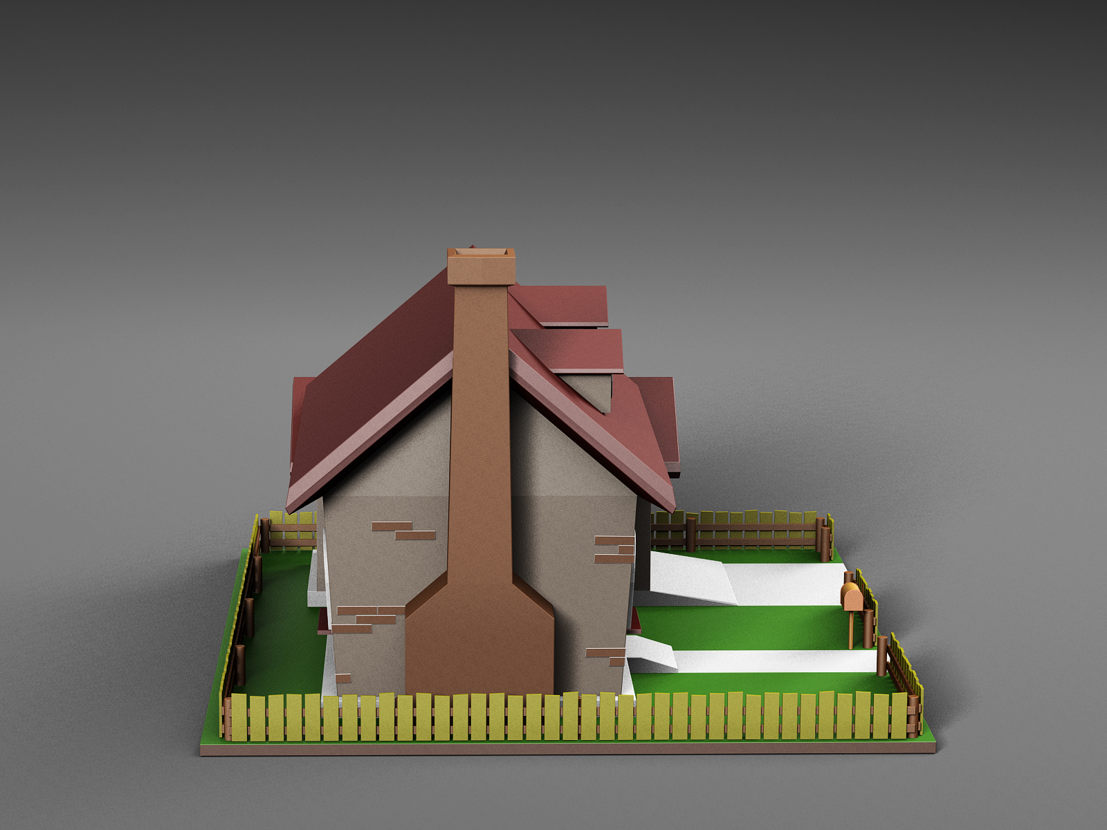 modelo 3d Casa de dibujos animados v4 - TurboSquid 1282946