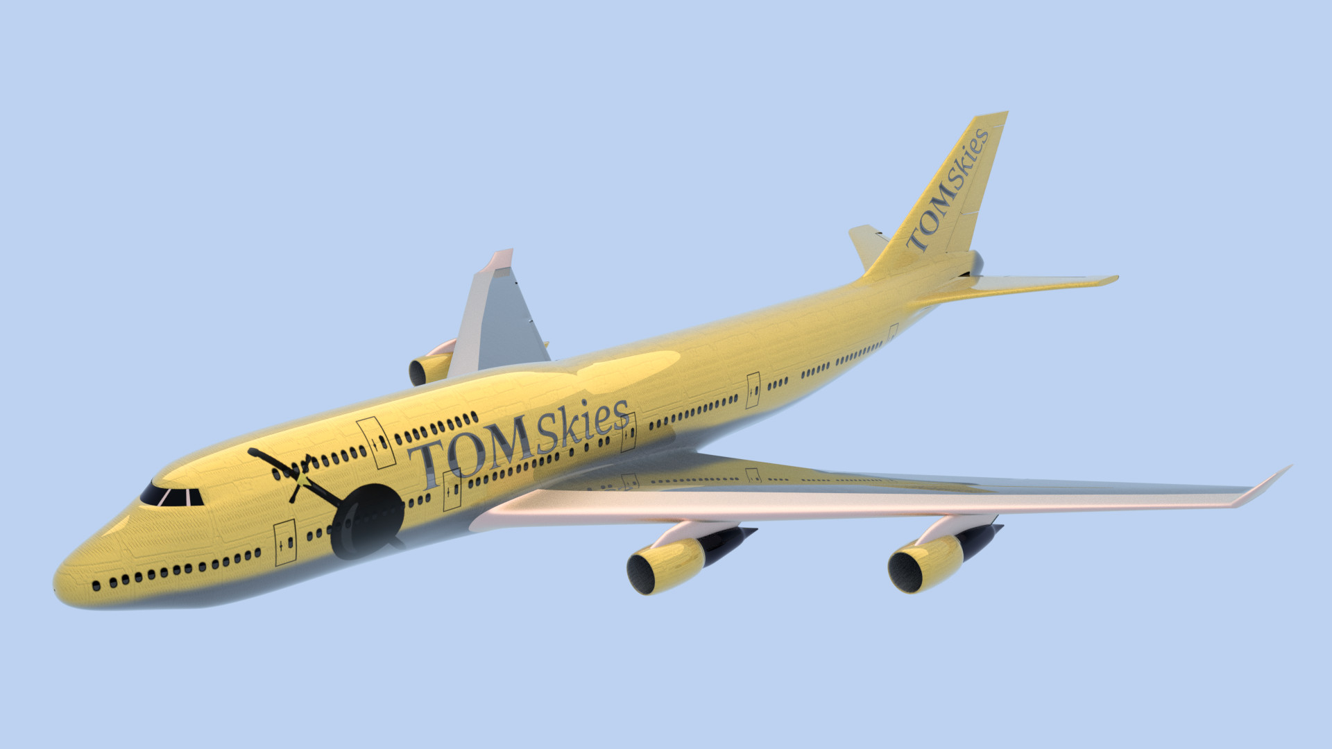 modelo 3d Avión gratis - TurboSquid 1282968