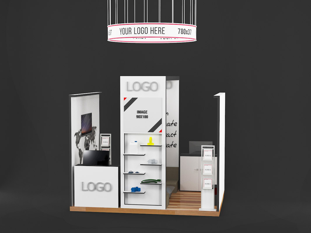 Stand5 stand 3D model - TurboSquid 1283080