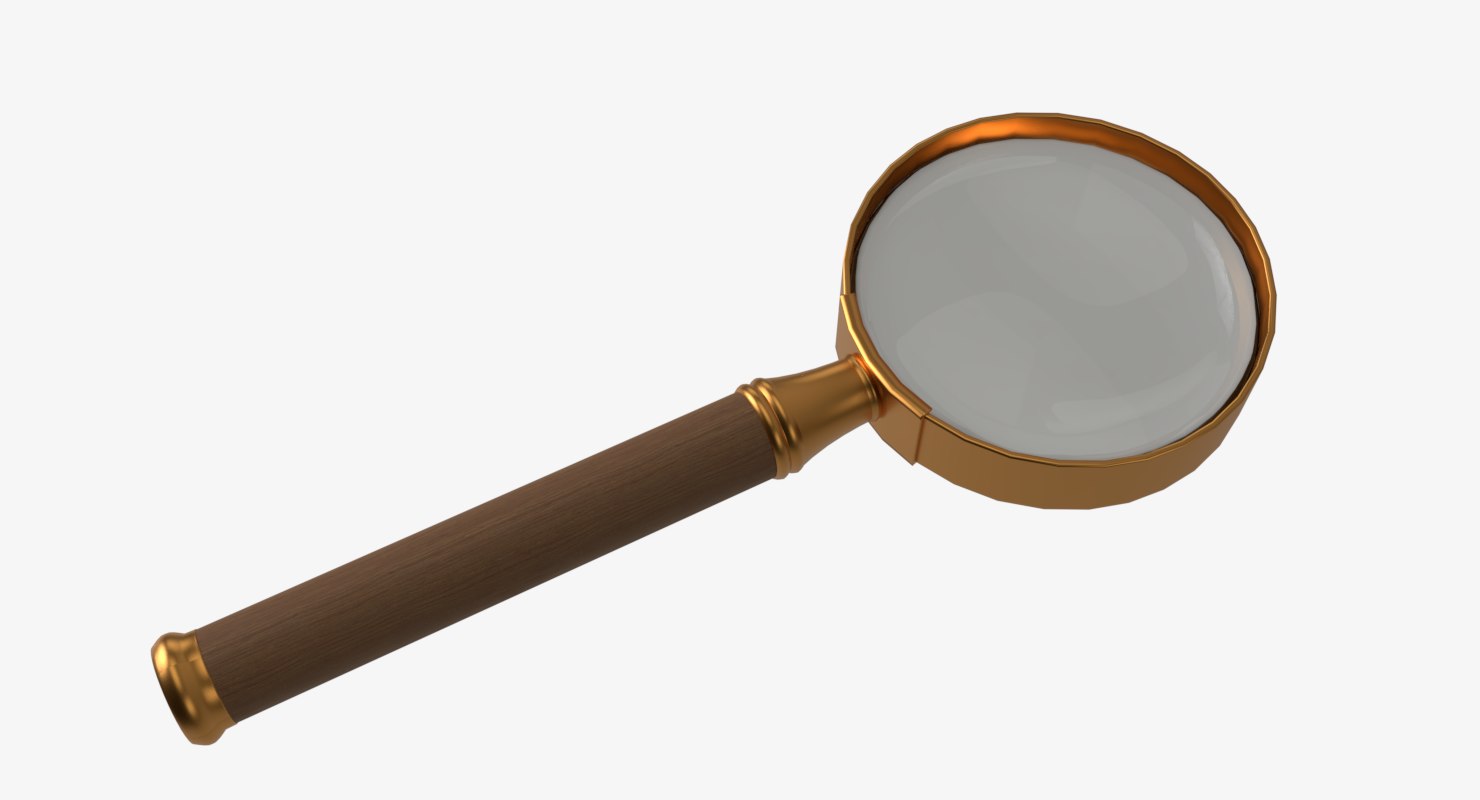 Magnifying glass 3D - TurboSquid 1283112