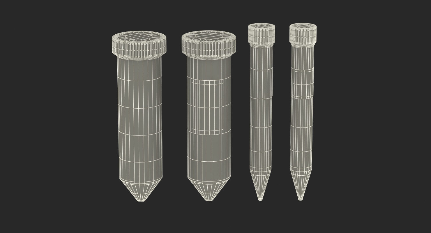 Lab test tubes 3D model - TurboSquid 1283185