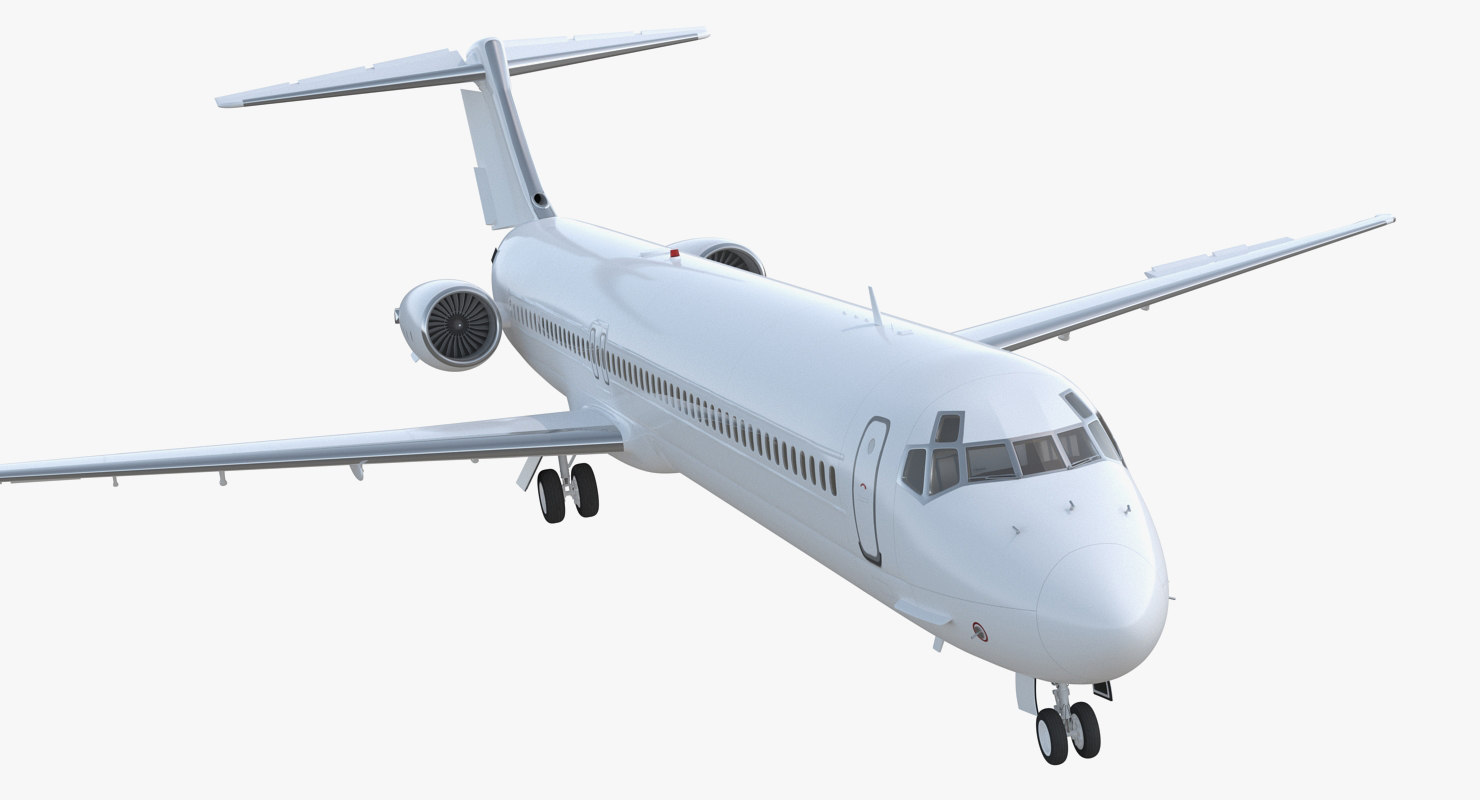 Mcdonnell douglas md88 generic model - TurboSquid 1283191