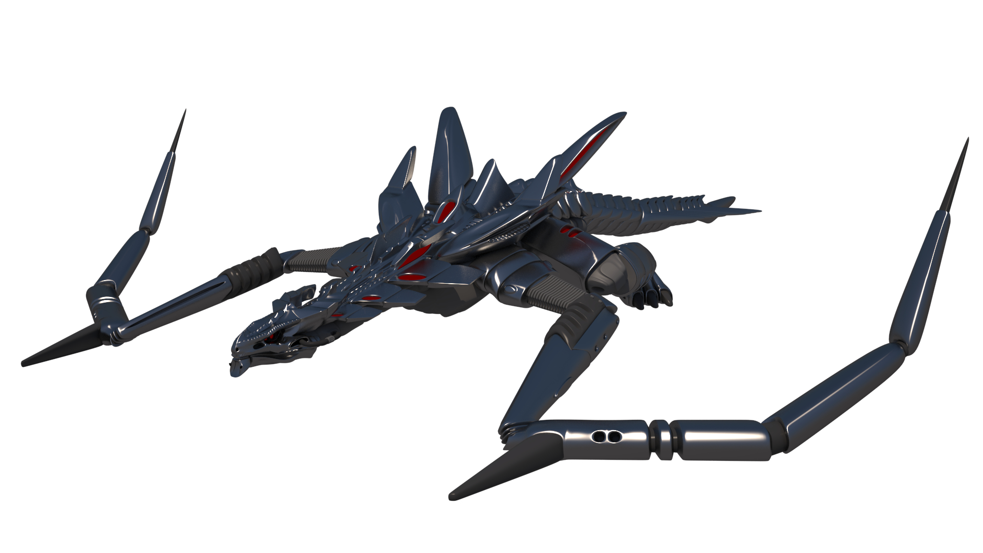 3D robotic dragon - TurboSquid 1283403
