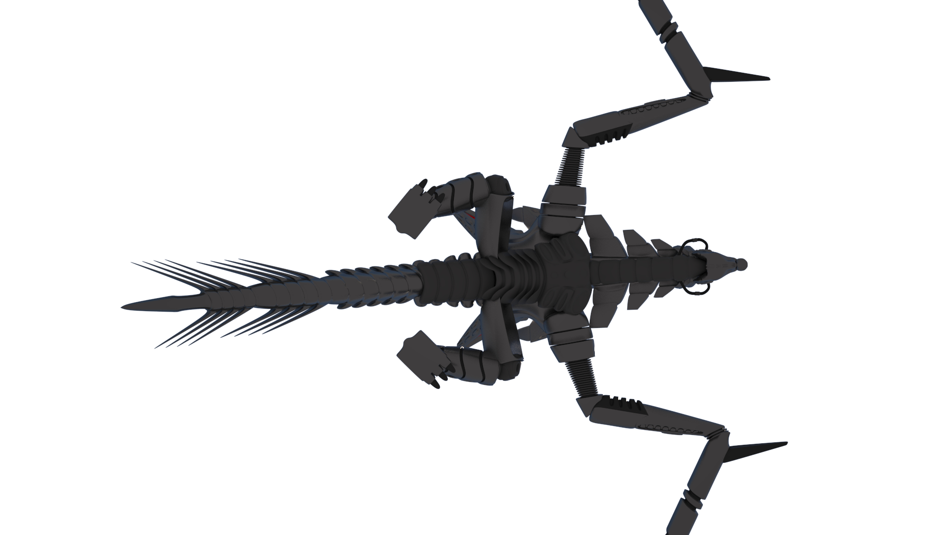 3D robotic dragon - TurboSquid 1283403