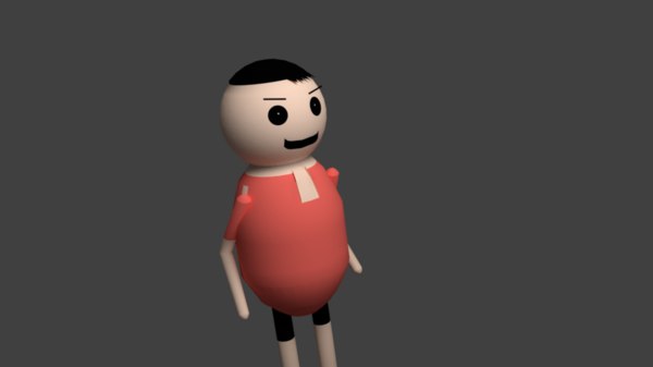 Blender Children Models | TurboSquid