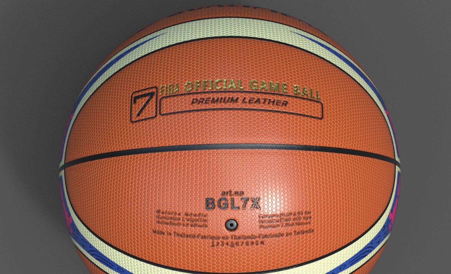 3D molten official qualifiers basketball ball - TurboSquid 1283837