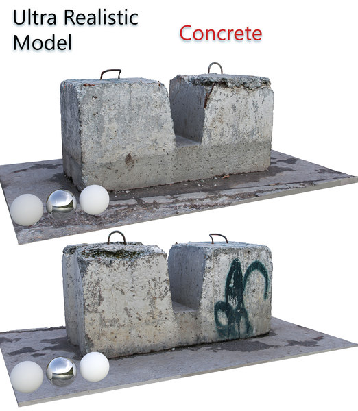 Free 3D Concrete Models | TurboSquid
