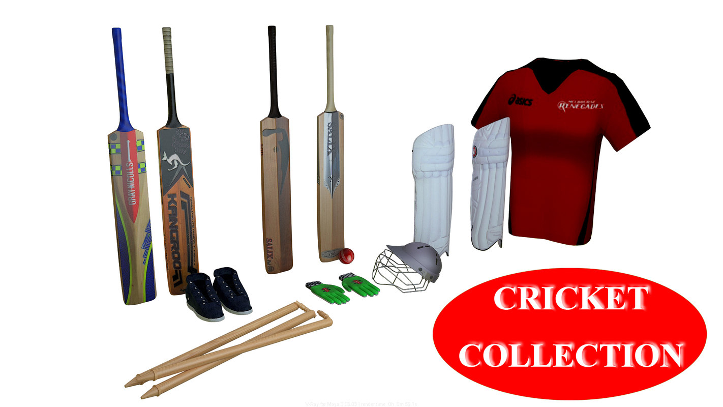 Cricket wicket sport model - TurboSquid 1284366