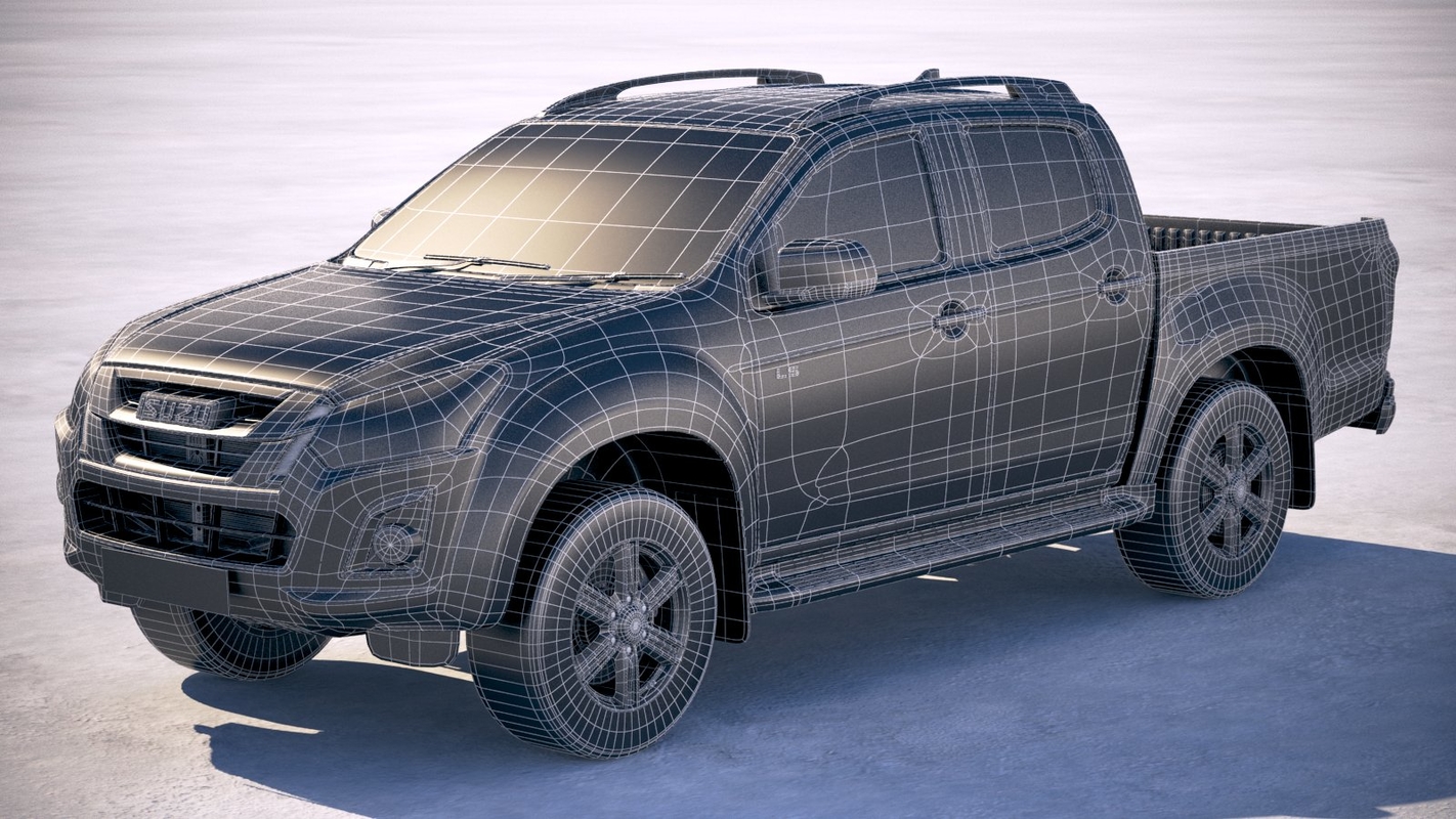 3D model isuzu d-max 2017 - TurboSquid 1284429