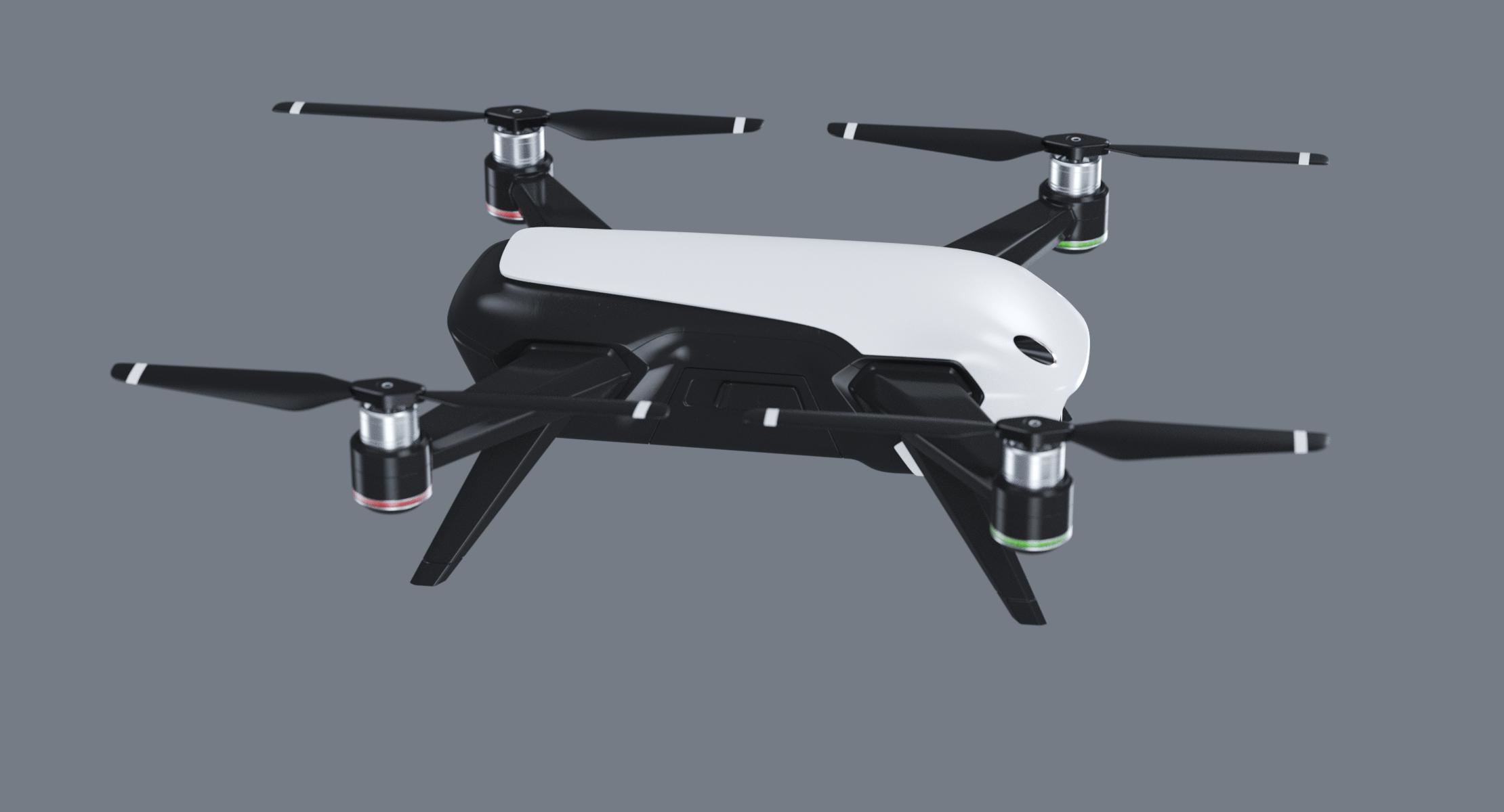 Generic drone aircraft propeller 3D model - TurboSquid 1284432