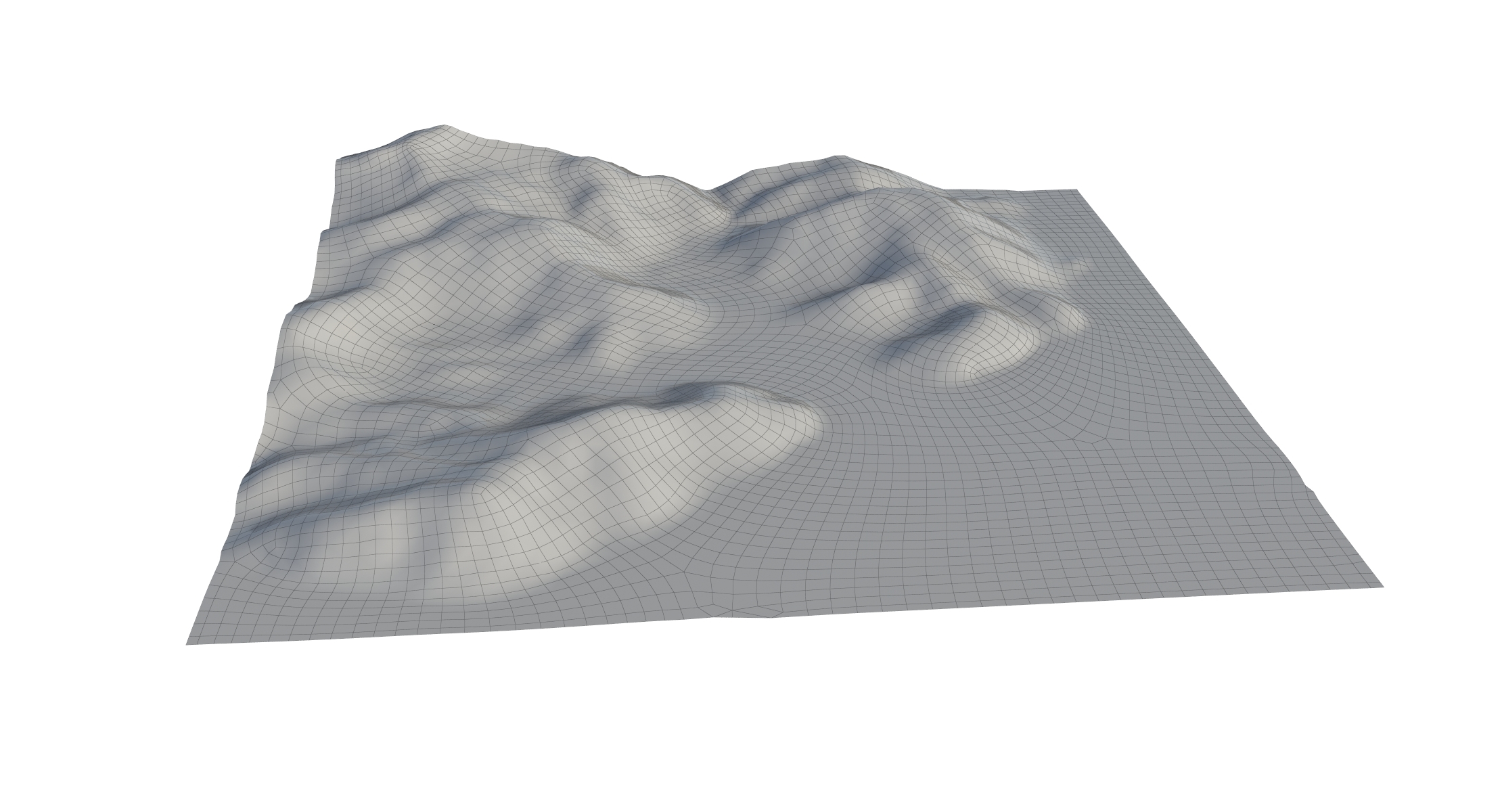 3D river delta model - TurboSquid 1284442