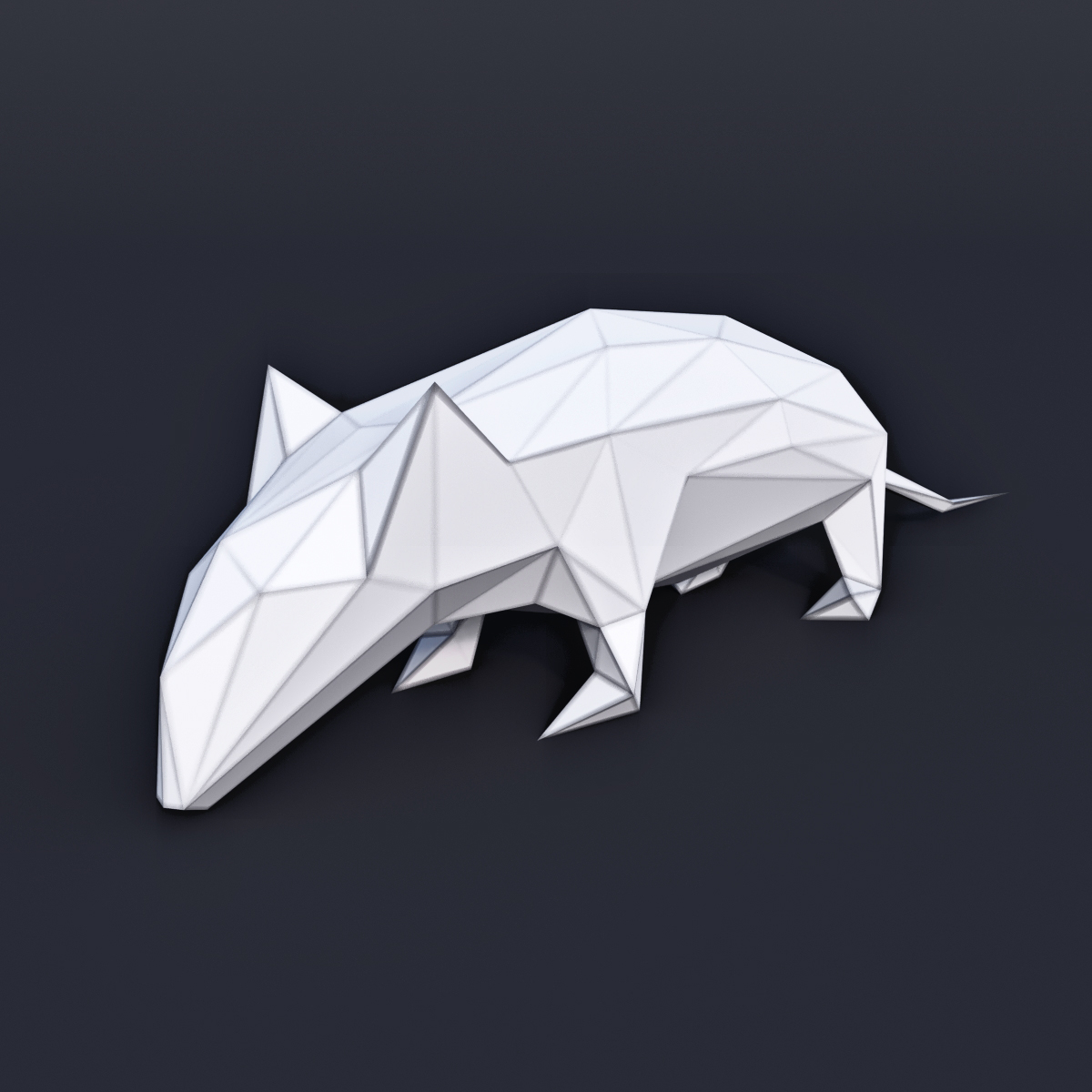 Maus Low Poly 3D-Modell - TurboSquid 1284572