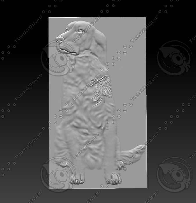 3D stl dog - TurboSquid 1284640