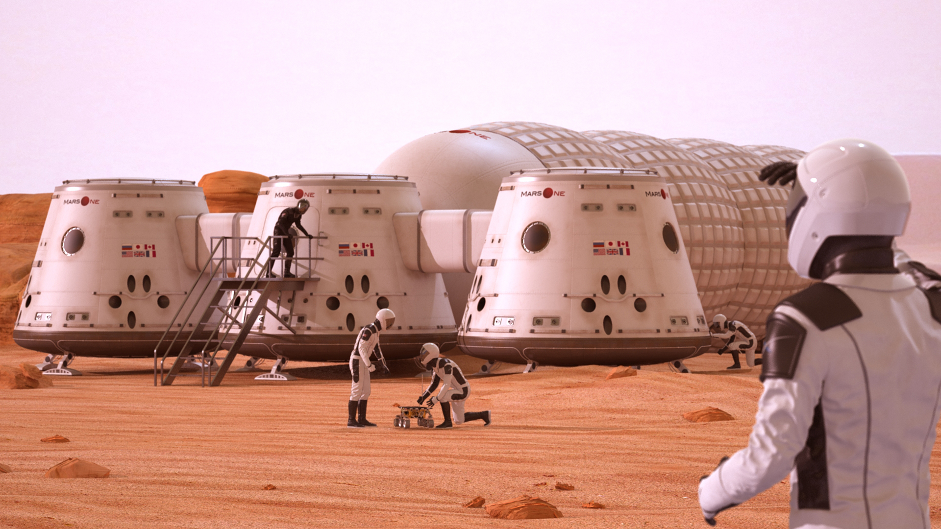 Mars colony module model - TurboSquid 1284679