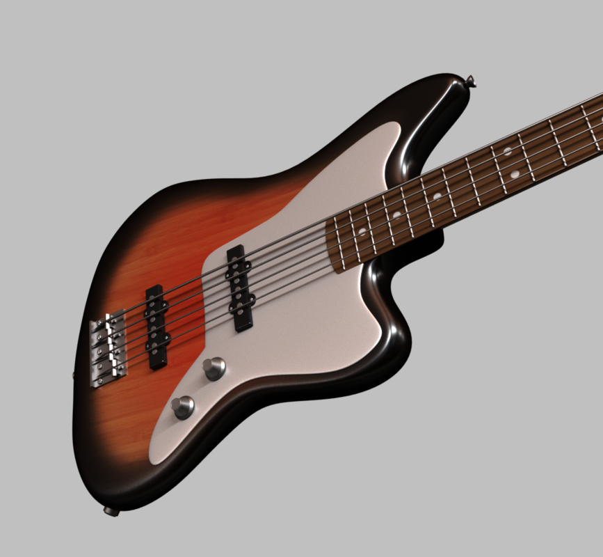 Guitar Maya Models for Download | TurboSquid