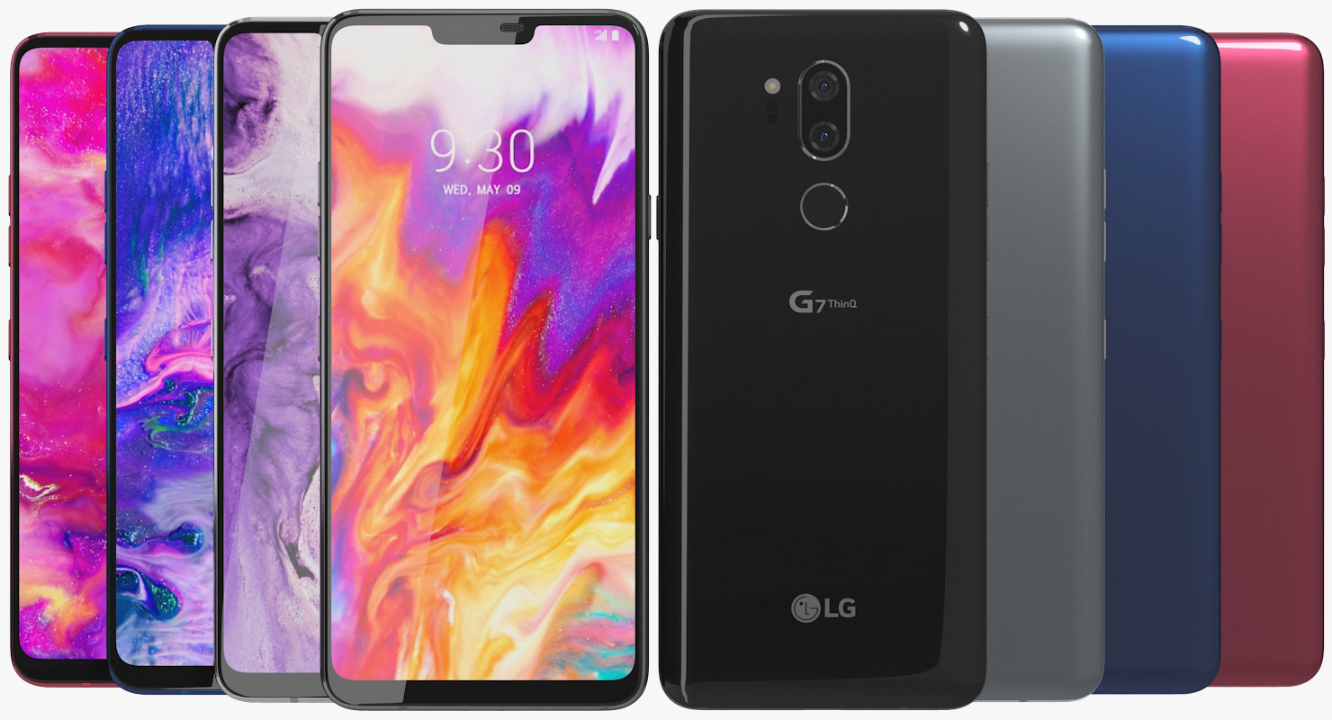 Realistic lg g7 thinq 3D - TurboSquid 1284756