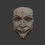 Anonymous mask 3D model - TurboSquid 1284795