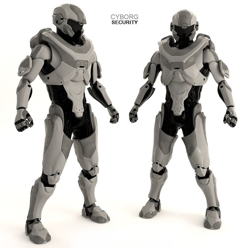 3D robot bot security model - TurboSquid 1284814