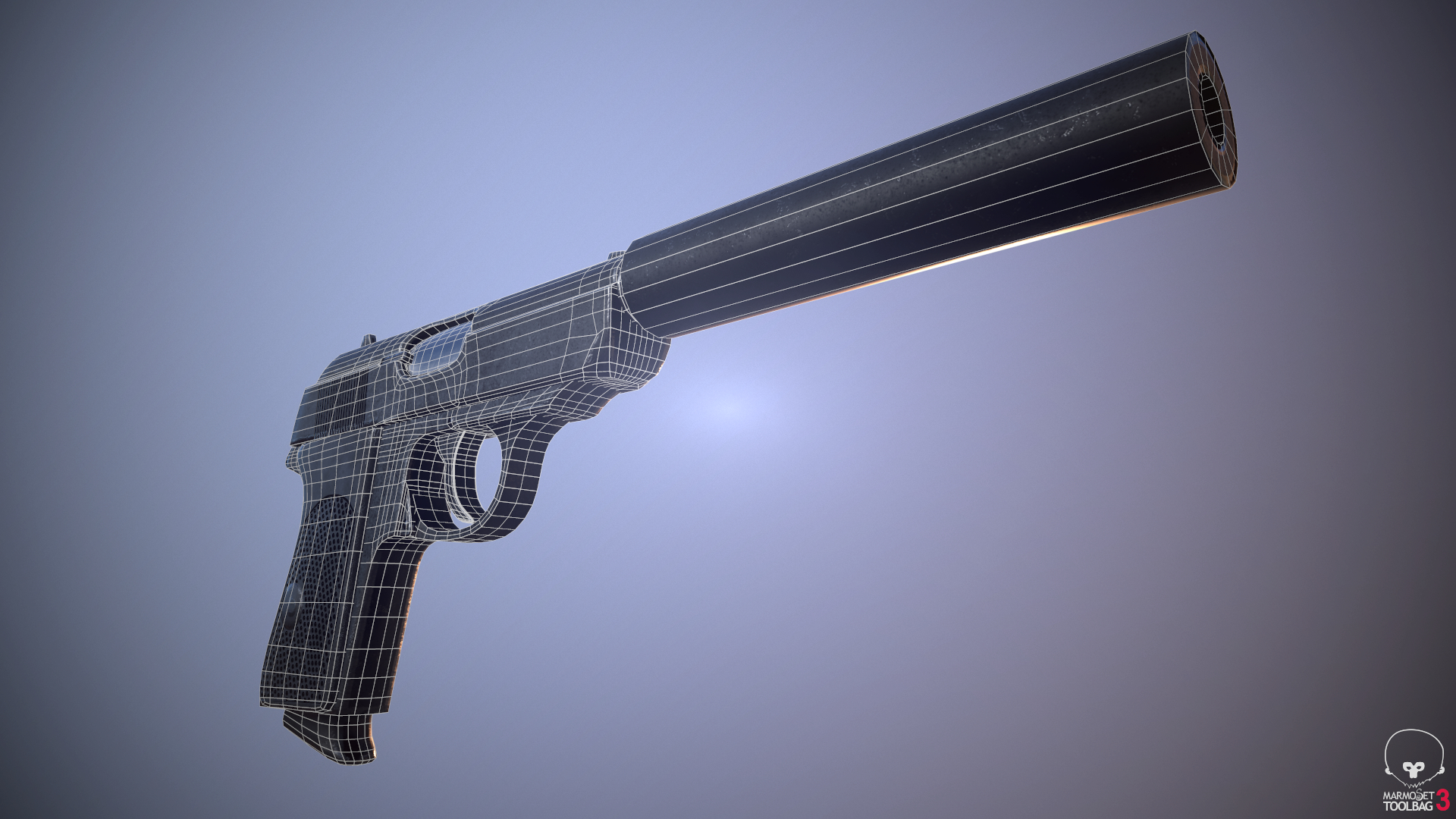 Walther ppk pp7 model - TurboSquid 1284913