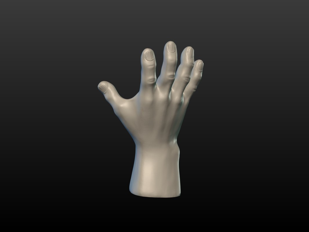3D hand print ready model - TurboSquid 1285017