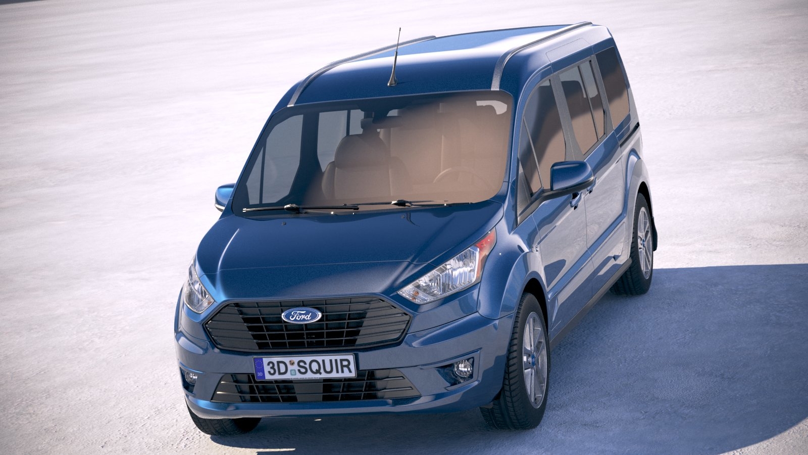 modèle 3D de Ford Transit Connect Wagon 2019 - TurboSquid 1285033