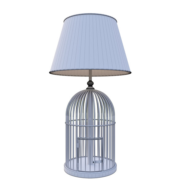 3D model bird cage lamp - TurboSquid 1285247
