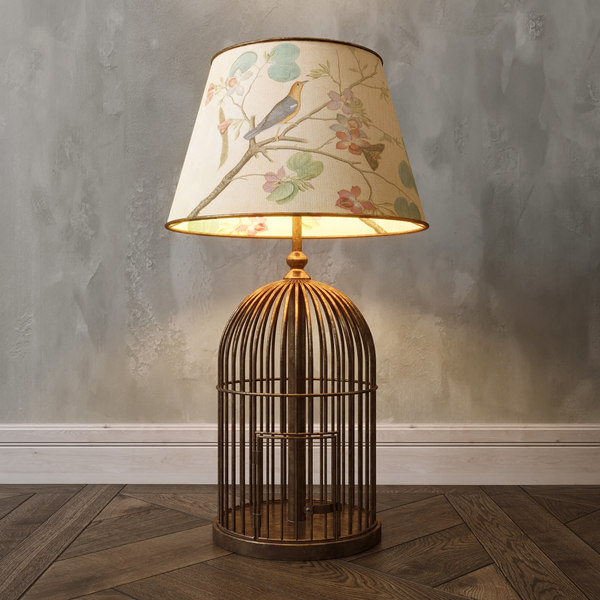 3D model bird cage lamp - TurboSquid 1285247