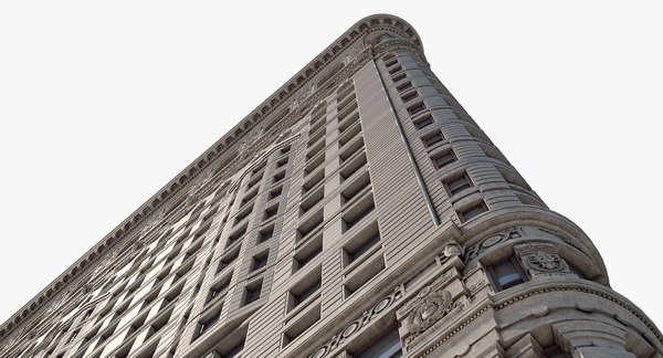 3D flatiron building architecture model - TurboSquid 1285320