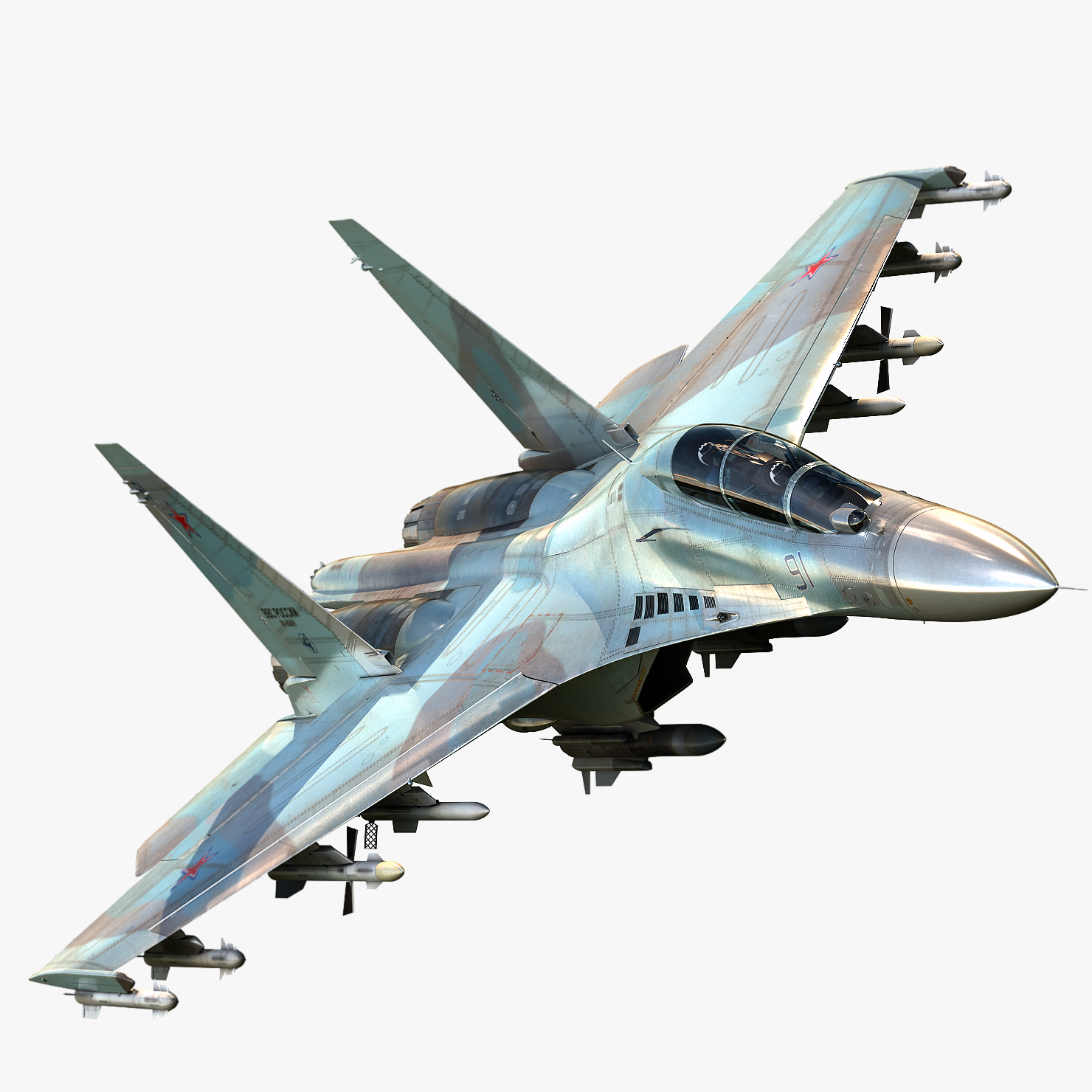 Sukhoi su-30 3D - TurboSquid 1285332