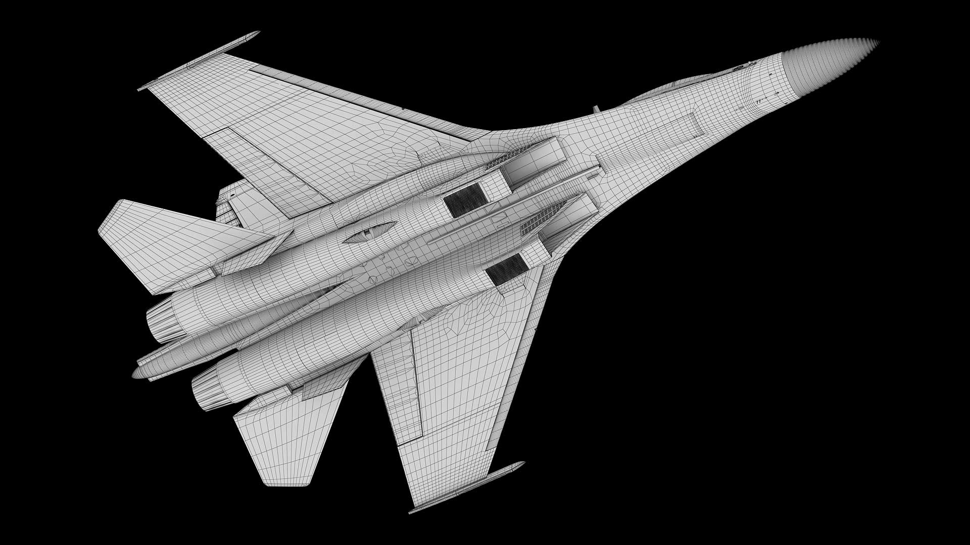 Sukhoi su-30 3D - TurboSquid 1285332