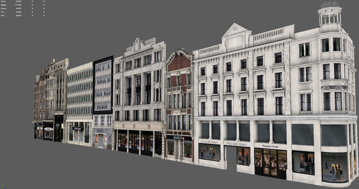 Buildings london 3D - TurboSquid 1285407