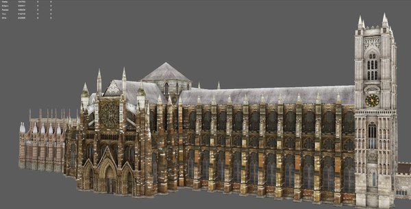 Westminster Abbey 3D Models for Download | TurboSquid