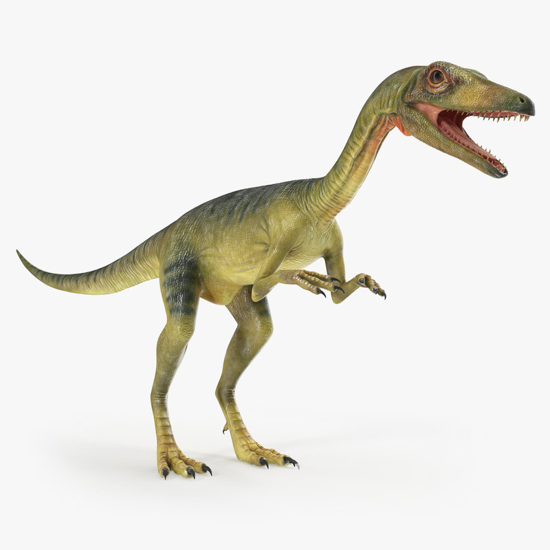 3D model compsognathus dinosaur rigged animate - TurboSquid 1285569