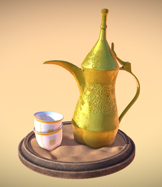 Dallah 3D model - TurboSquid 1158842