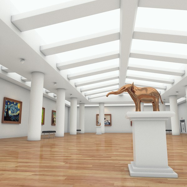 Museum Interior 3D Models for Download | TurboSquid