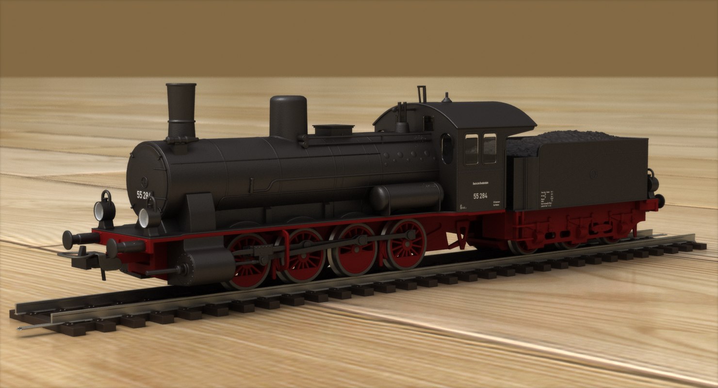 Piko toy train locomotive 3D model - TurboSquid 1285779