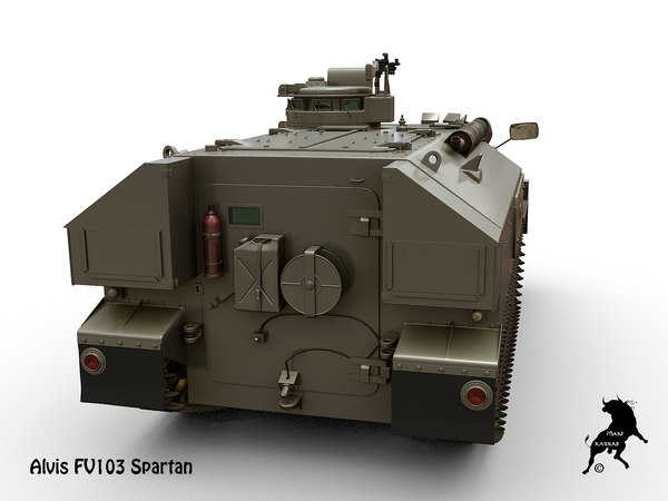 3D model british vehicle fv103 spartan - TurboSquid 1285819