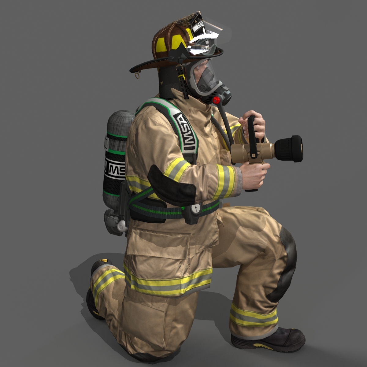 3D fireman extreme fdny model - TurboSquid 1359732