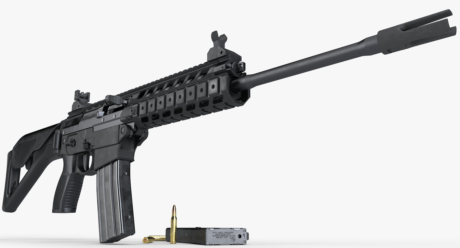 Sig sauer sig556xi 5 model - TurboSquid 1286269