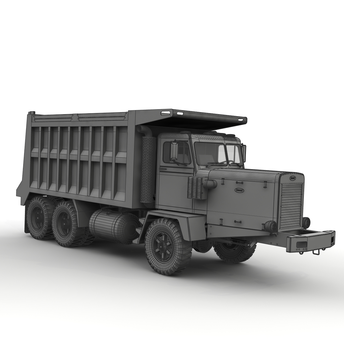 modelo 3d Camión volquete Peterbilt 346 - TurboSquid 1286278