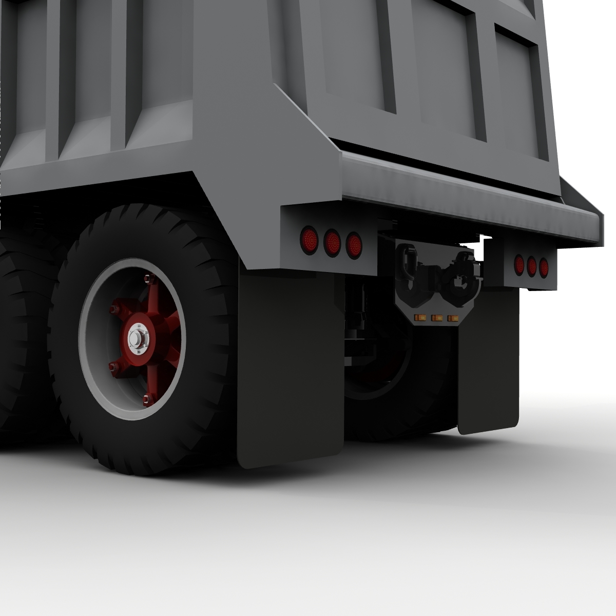 Peterbilt 346 덤프 트럭 3D 모델 - TurboSquid 1286278