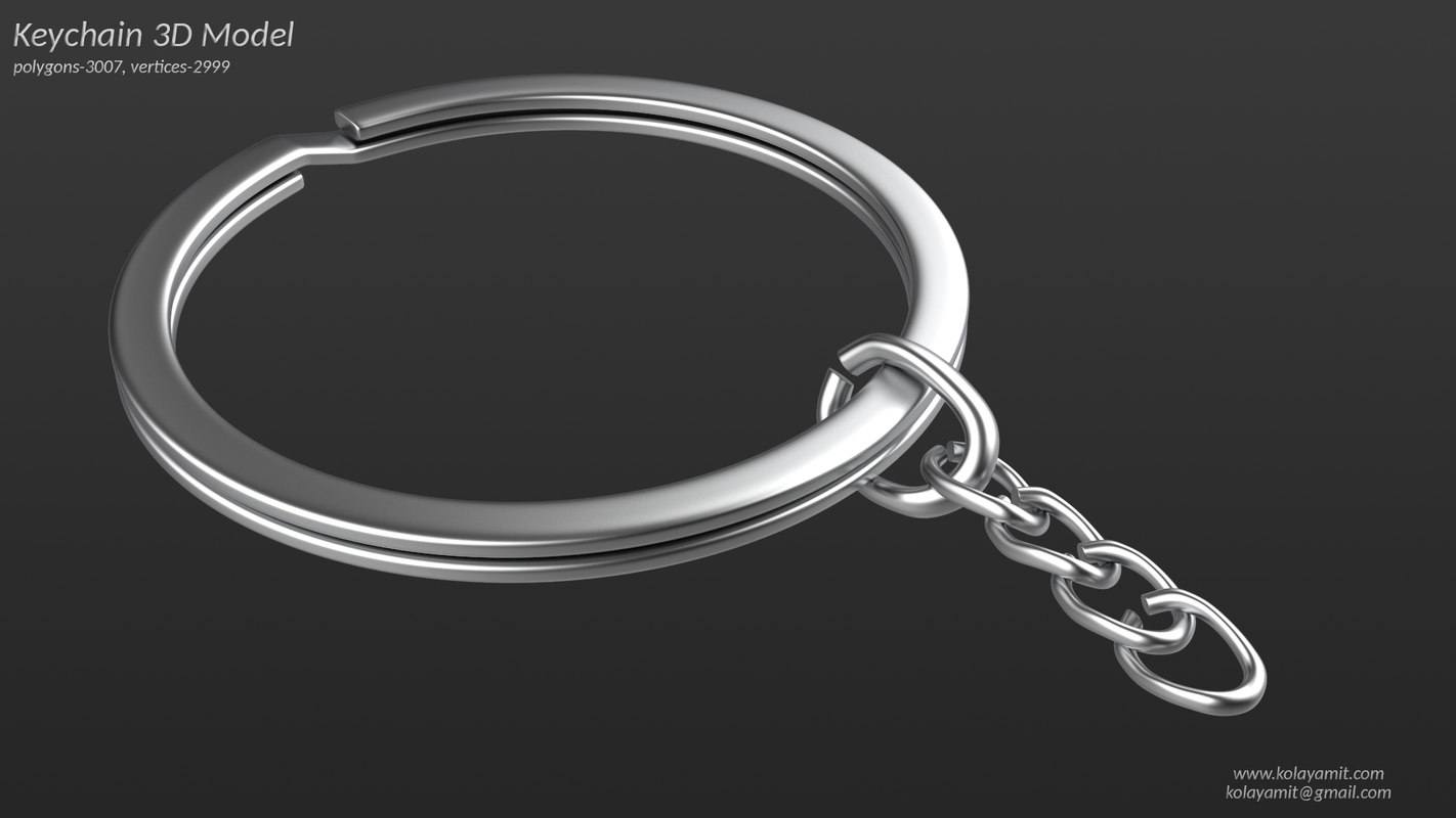 Keychain keyshot 3D - TurboSquid 1286703