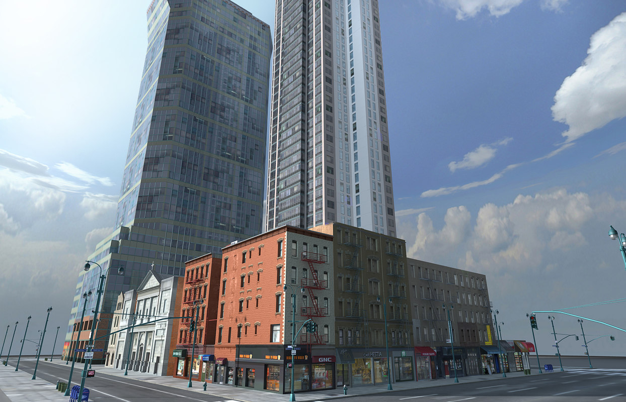 New york manhattan lexington 3D model - TurboSquid 1286762