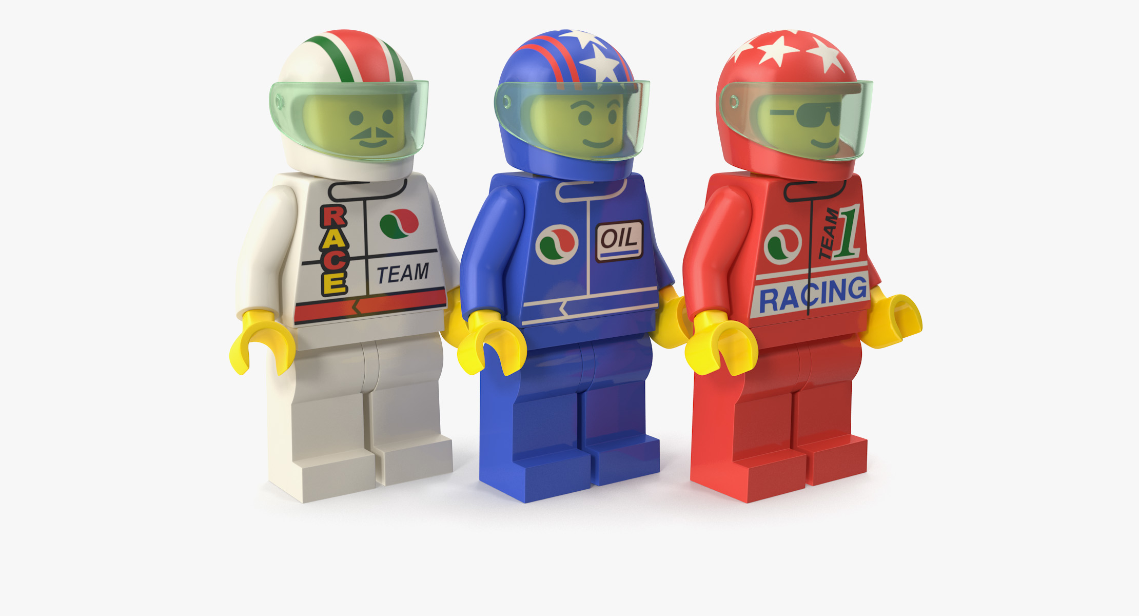 modelo 3d Equipo de Lego Octane Racers - TurboSquid 1286790