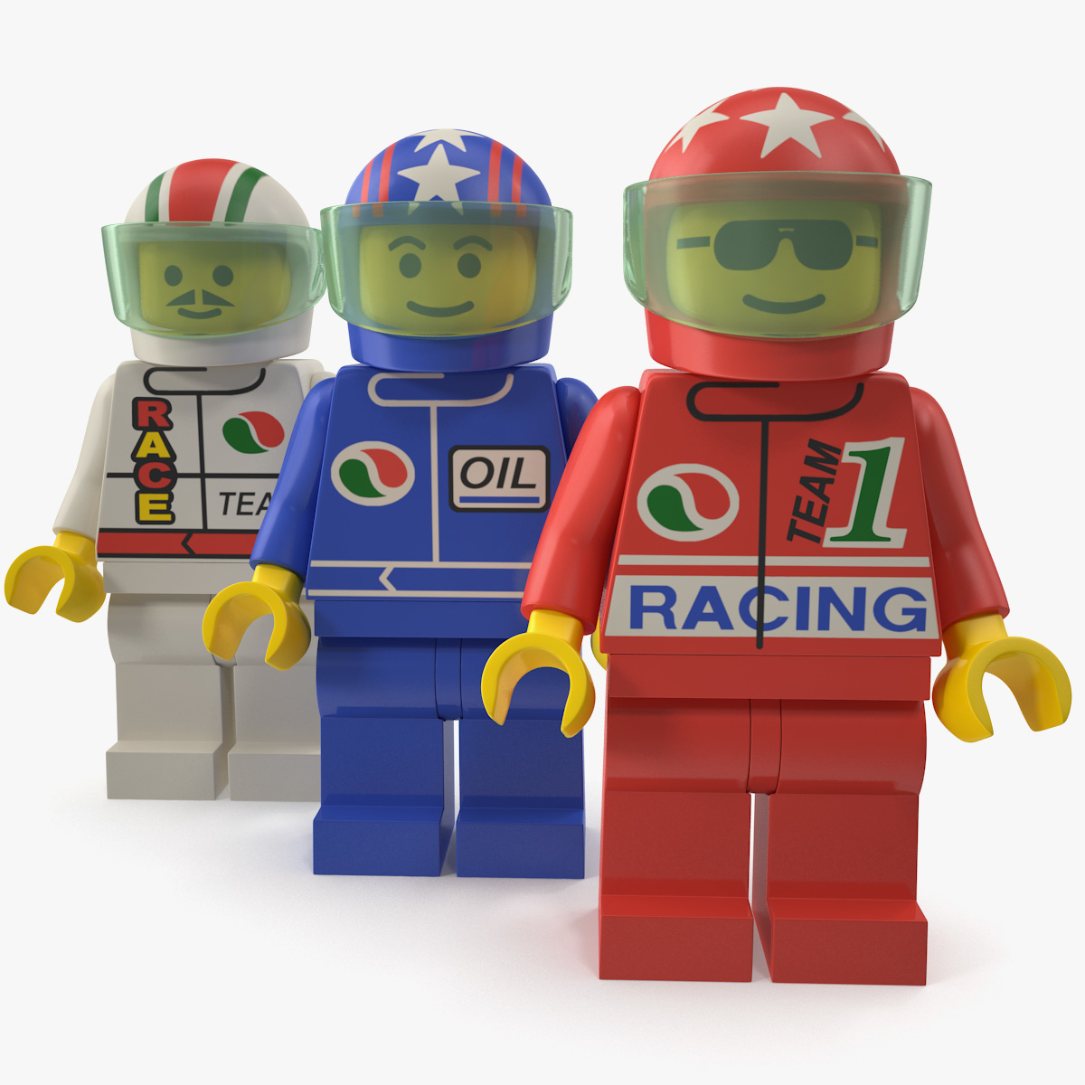 modelo 3d Equipo de Lego Octane Racers - TurboSquid 1286790