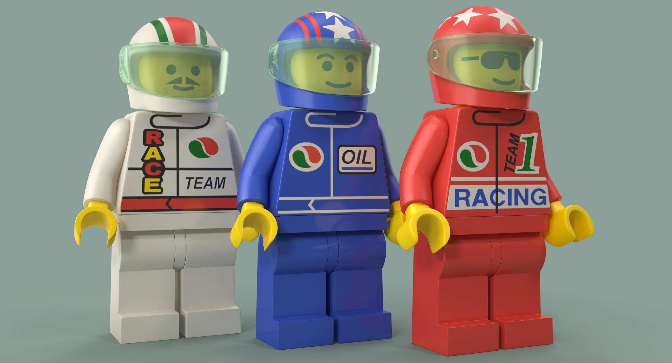 Modello 3D Lego Octane Racers Team - TurboSquid 1286790