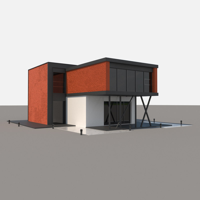 Loft style house 3D - TurboSquid 1286800